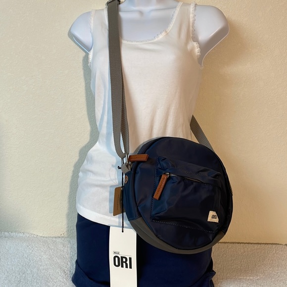 Ori | Bags | Ori Paddington Small Round Bag Midnight Blue 9 Inch New ...